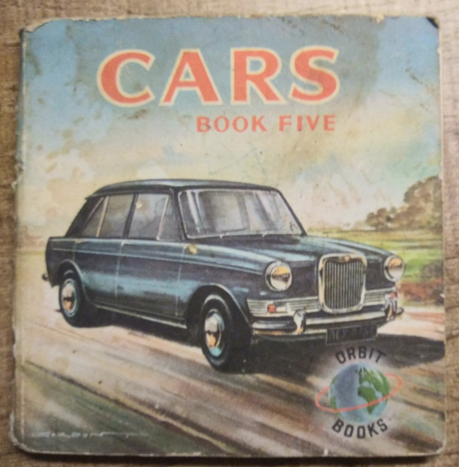 Orbit Books - Cars Book 5, 1967 First Edition Collins