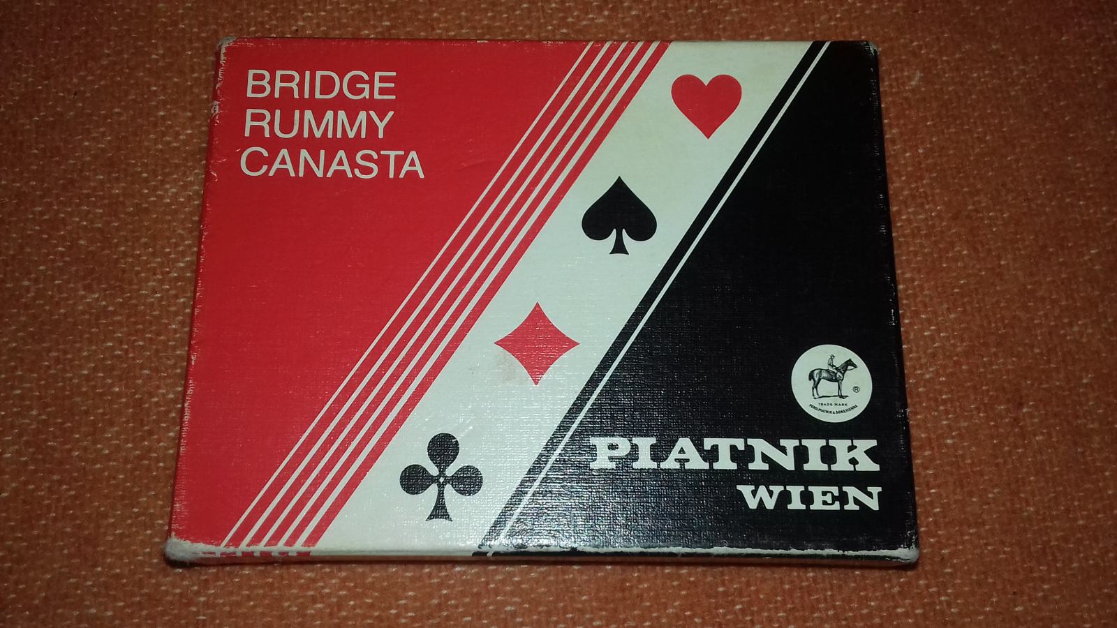 Piatnik Wien karte za bridge, rummy, canasta
