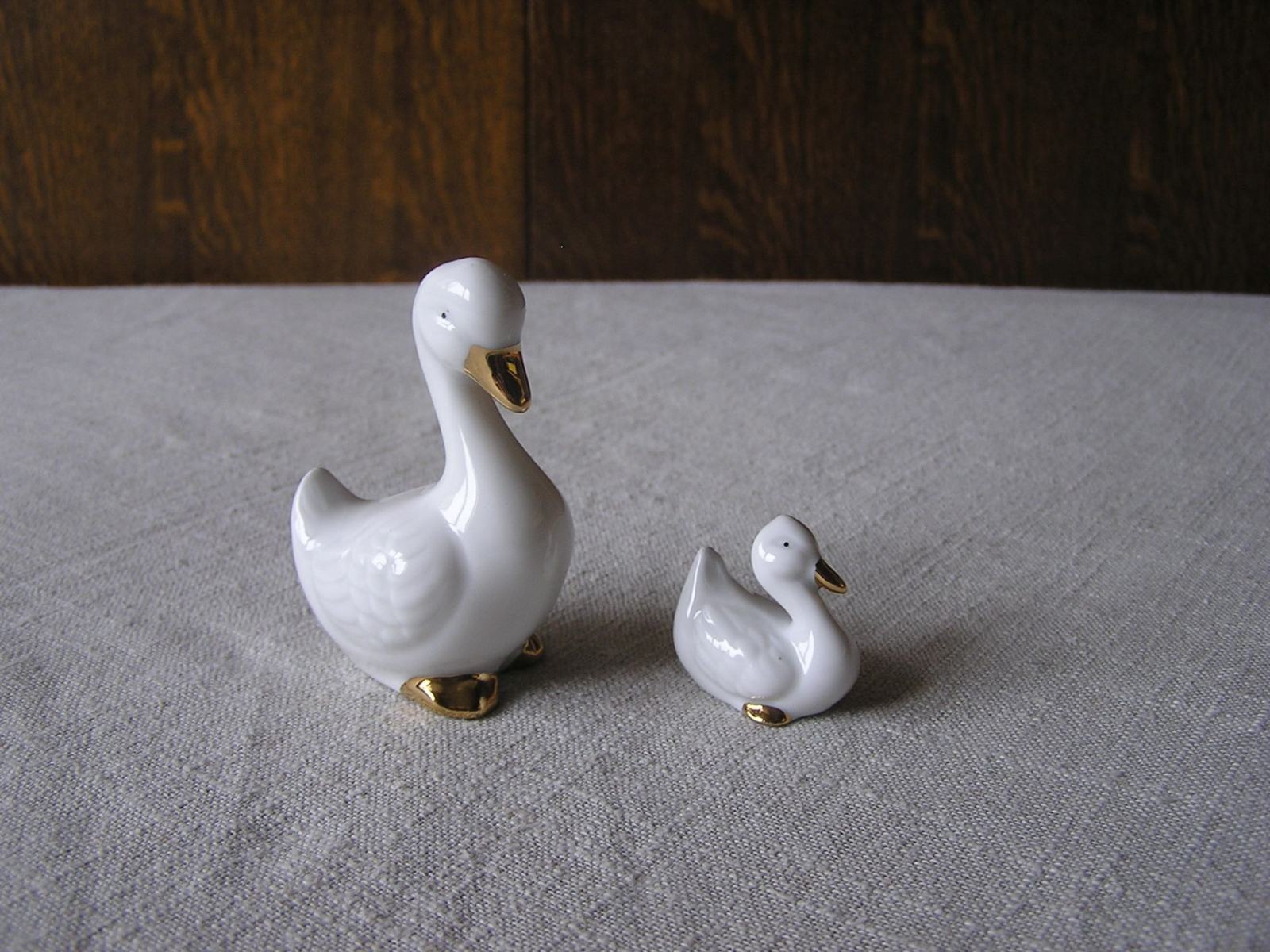 Porculanske figurice *PATKA I PATKICA*