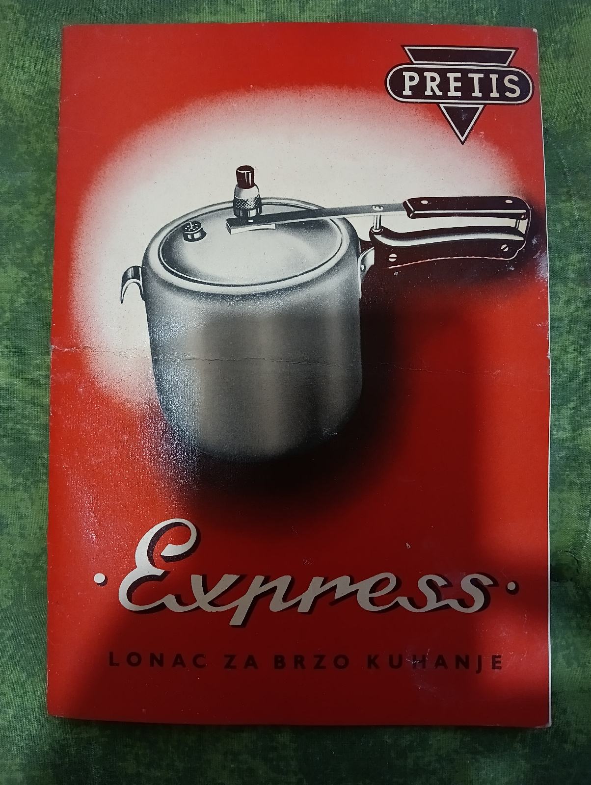 Pretis express lonac- stara uputstva za uporabu