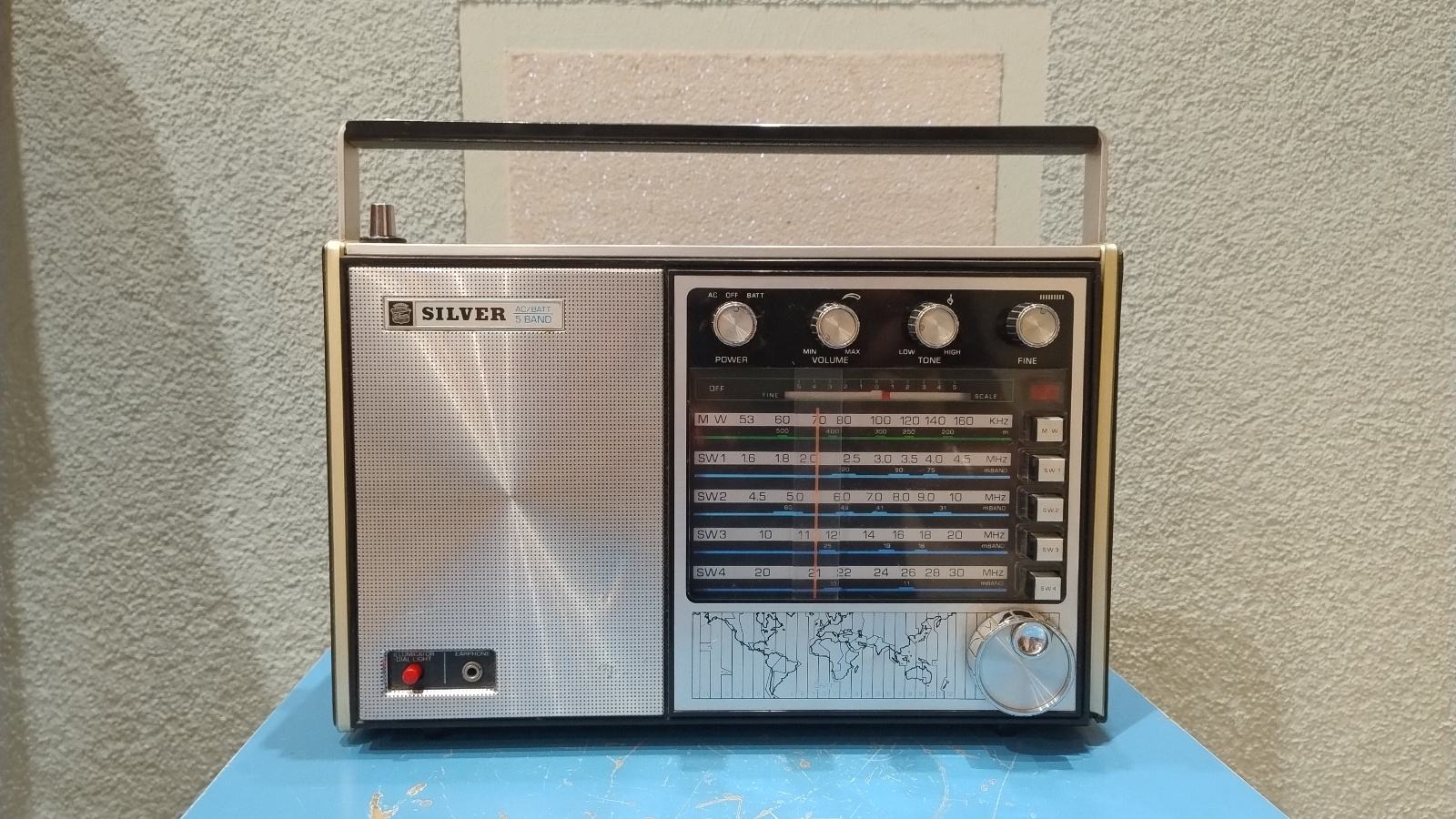 Radio Silver, model 5S 626, Japan iz 1968.g.