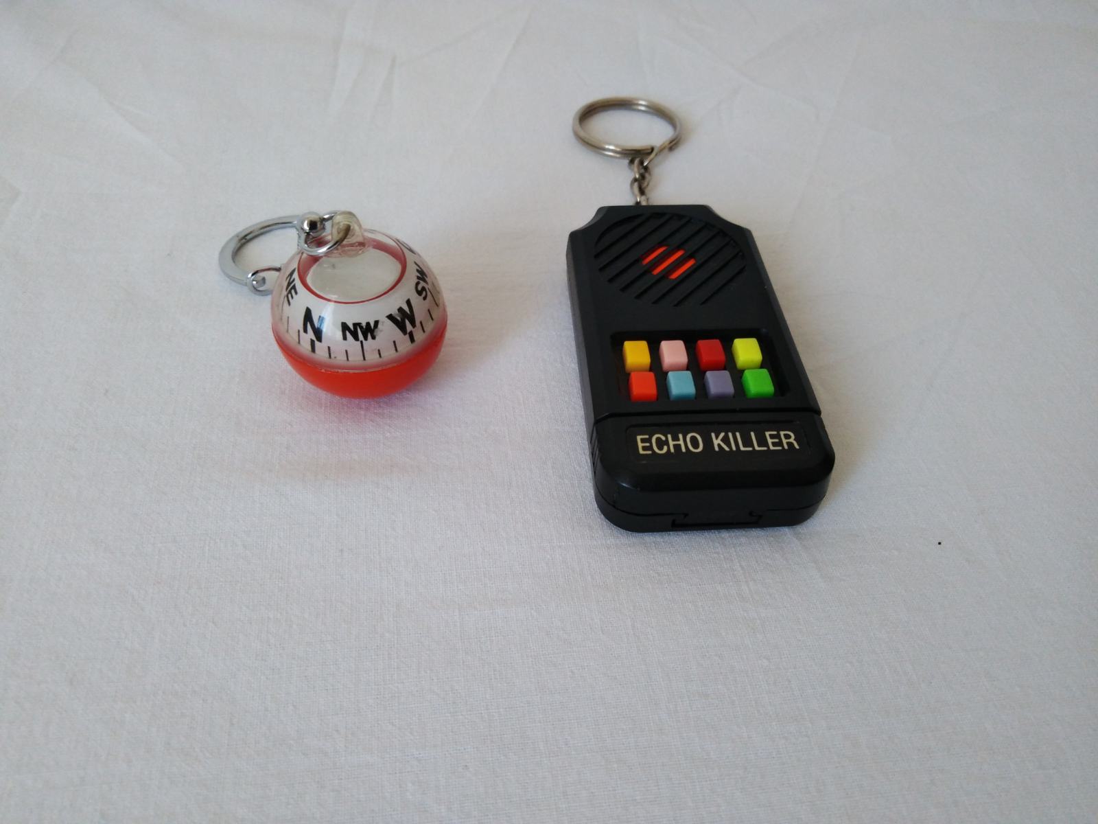Retro Privjesak za ključeve Echo Killler Privjesak kompas