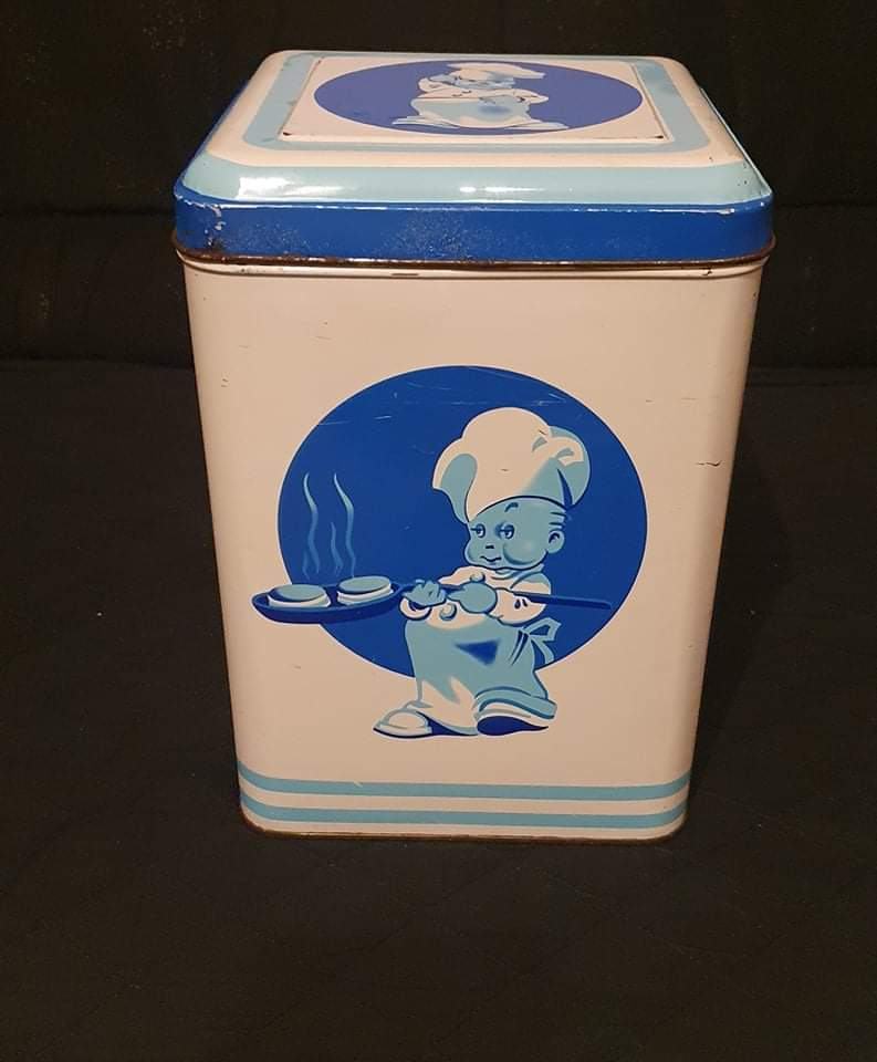 Retro velika limenka kuhar