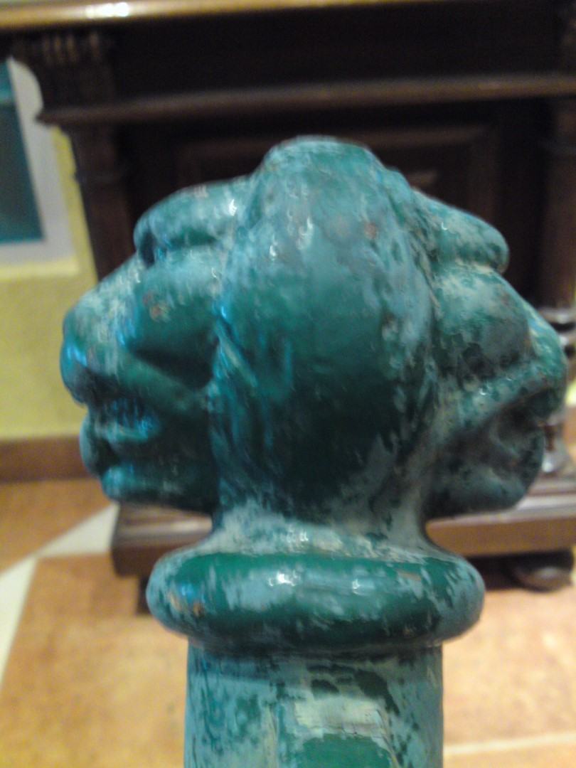 SECESIJSKI DVOGLAVI LAV - DEKORACIJA - NASTAVAK ZA VODENU PUMPU