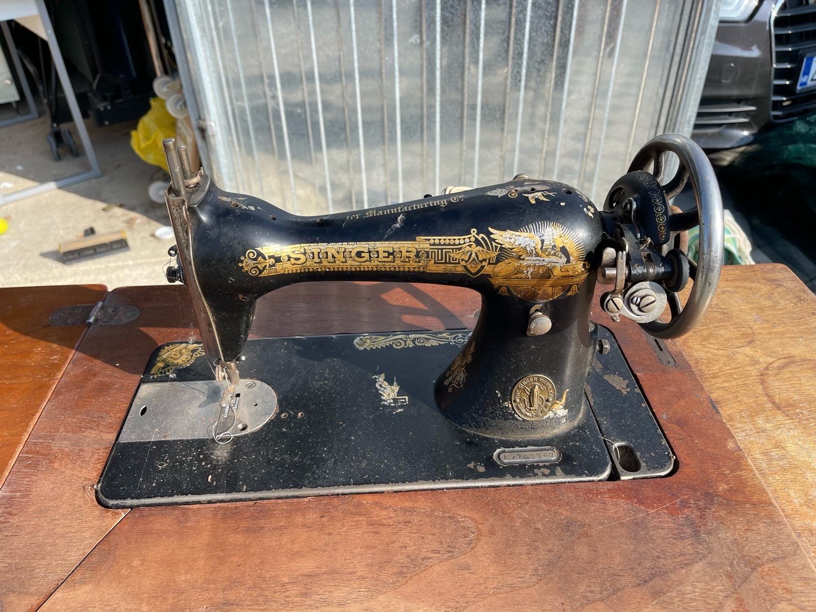 Singer šivača mašina iz 1910.-1915.