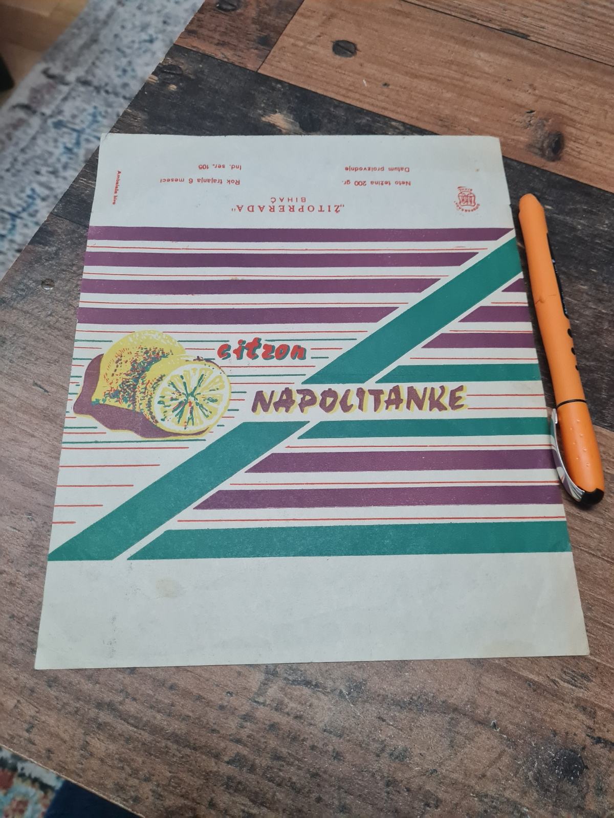 Stara ambalaža - Napolitanke