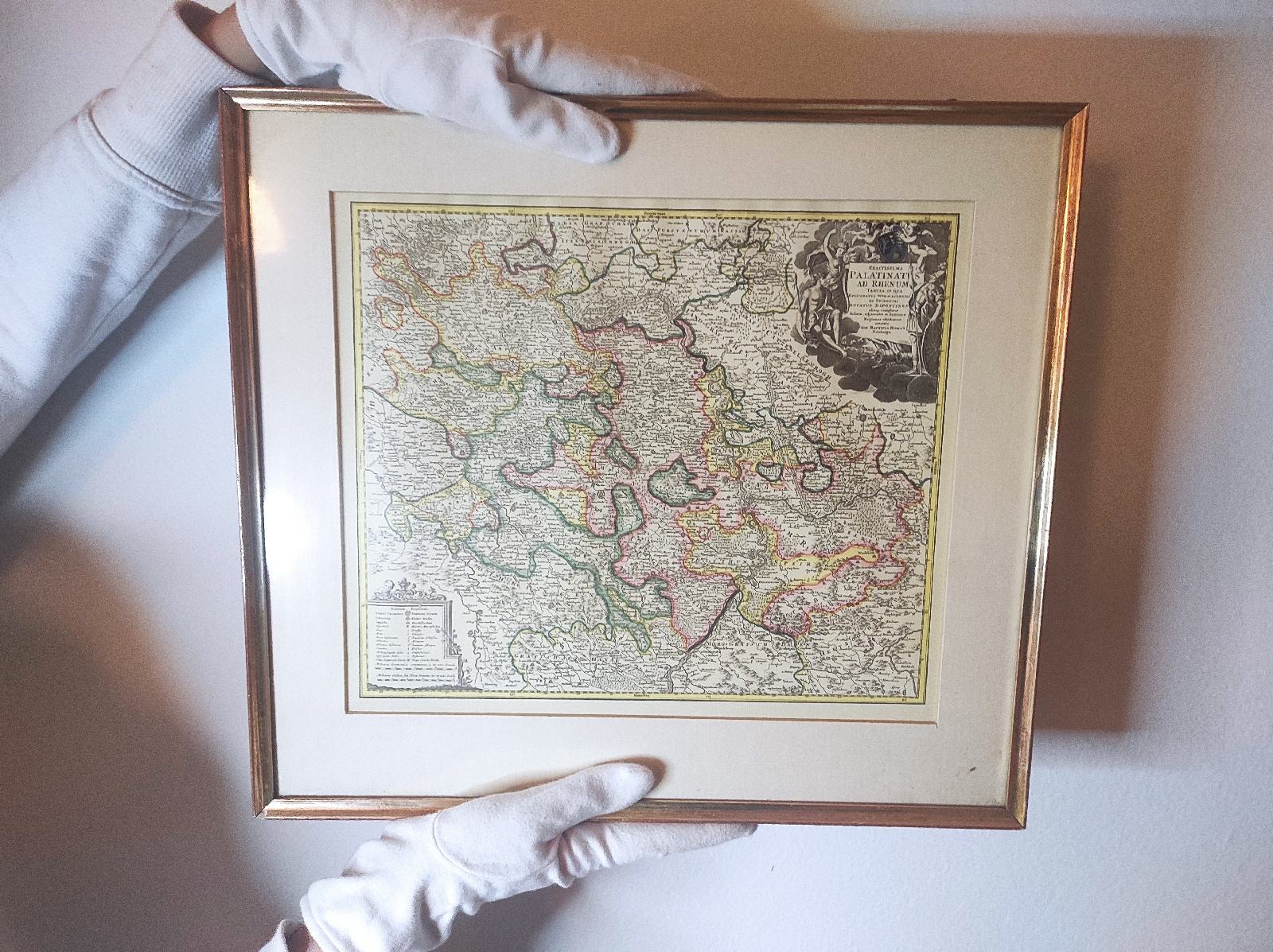 STARA KARTA•MAPA•URAMLJENO