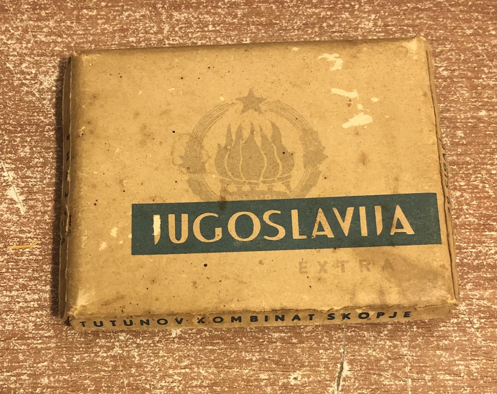 STARA KUTIJA OD CIGARA - JUGOSLAVIJA