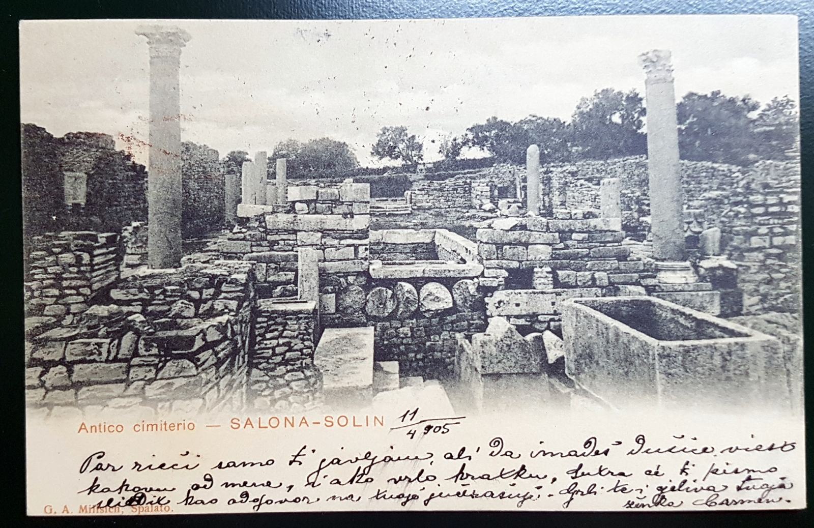 STARA RAZGLEDNICA, SOLIN iz 1905 g