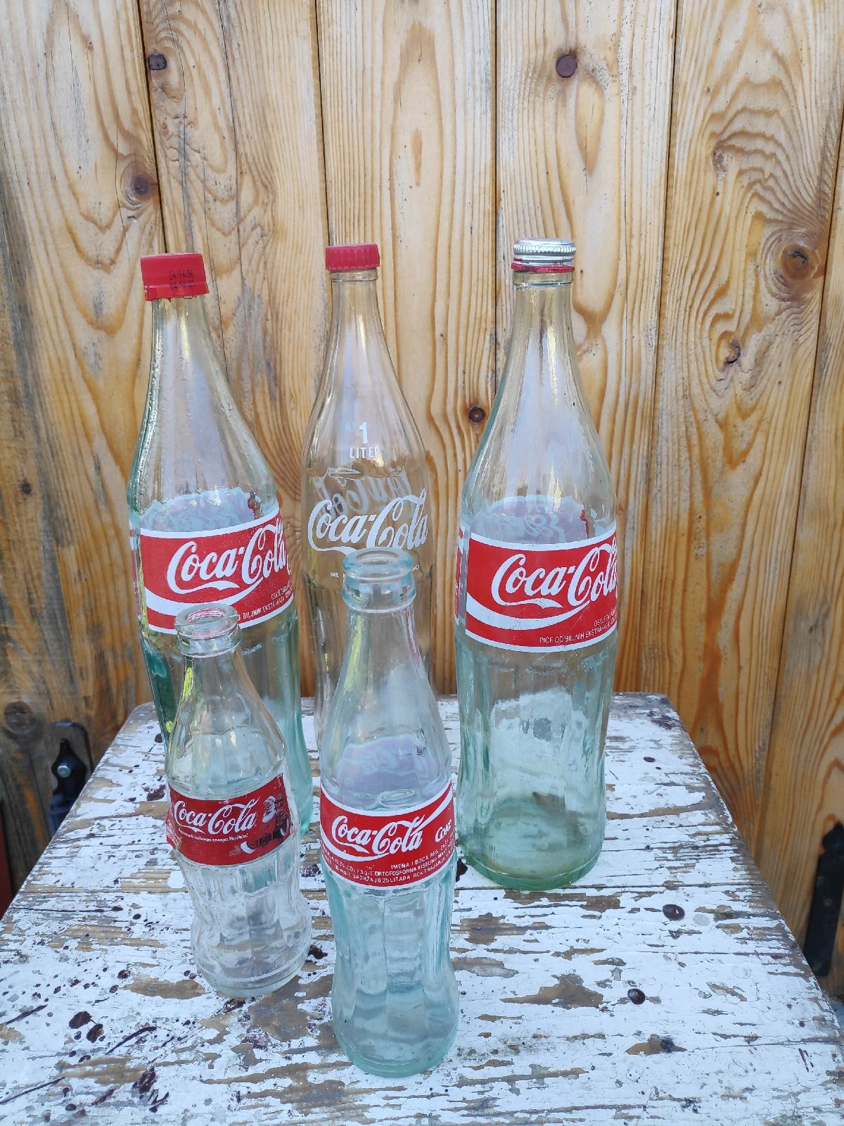 Stare boce od Coca cole