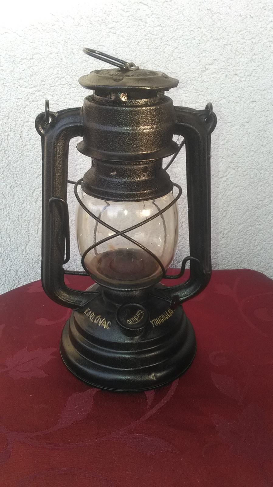 Stari fenjer na petrolej Kordun Karlovac ex Yu