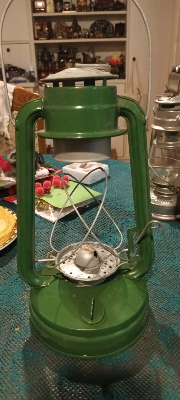 stari fenjer zeleni veliki ruski