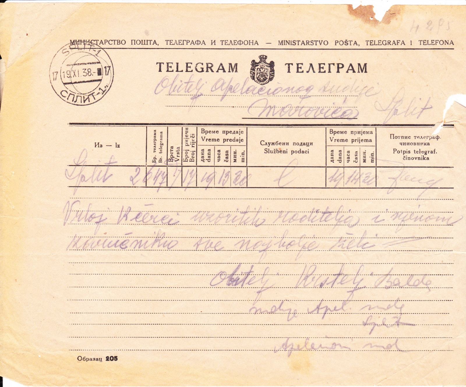 STARI TELEGRAM