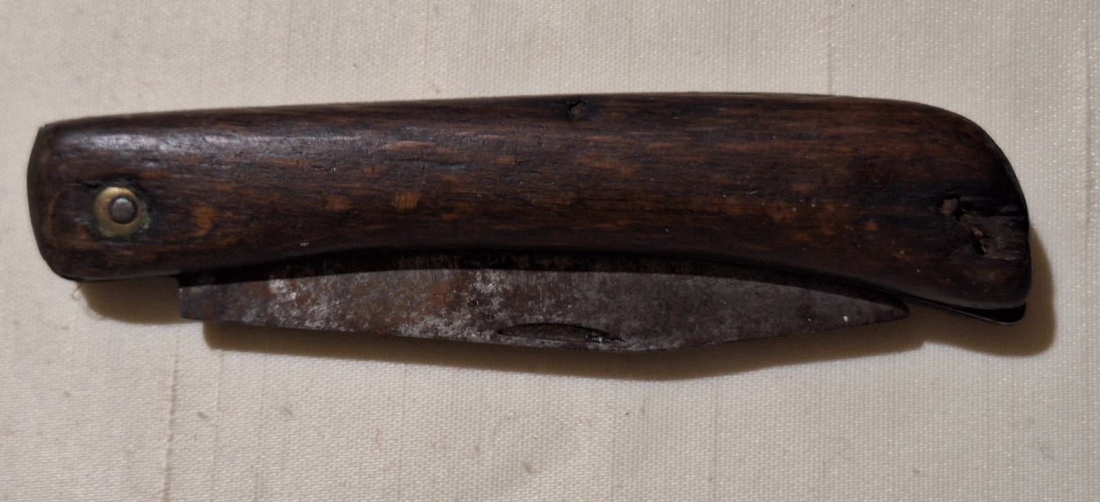 VEOMA STARI PREKLOPNI DŽEPNI NOŽ