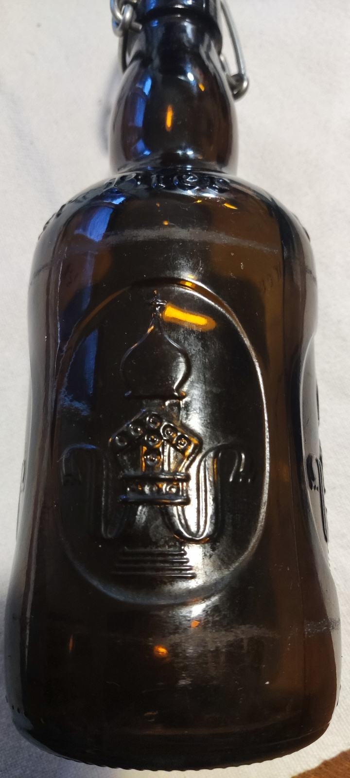 Vintage Brauer bier - staklena boca