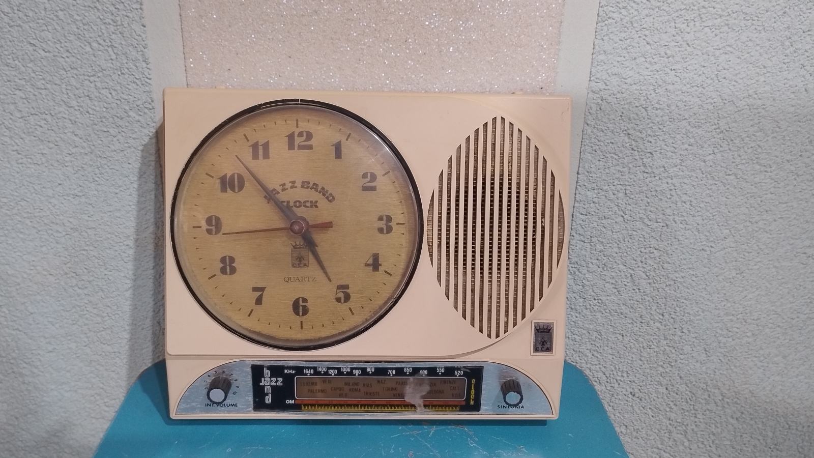 Vintage Jazz band clock iz 1979-tih g.