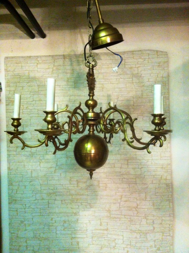 Vintage mesingani luster