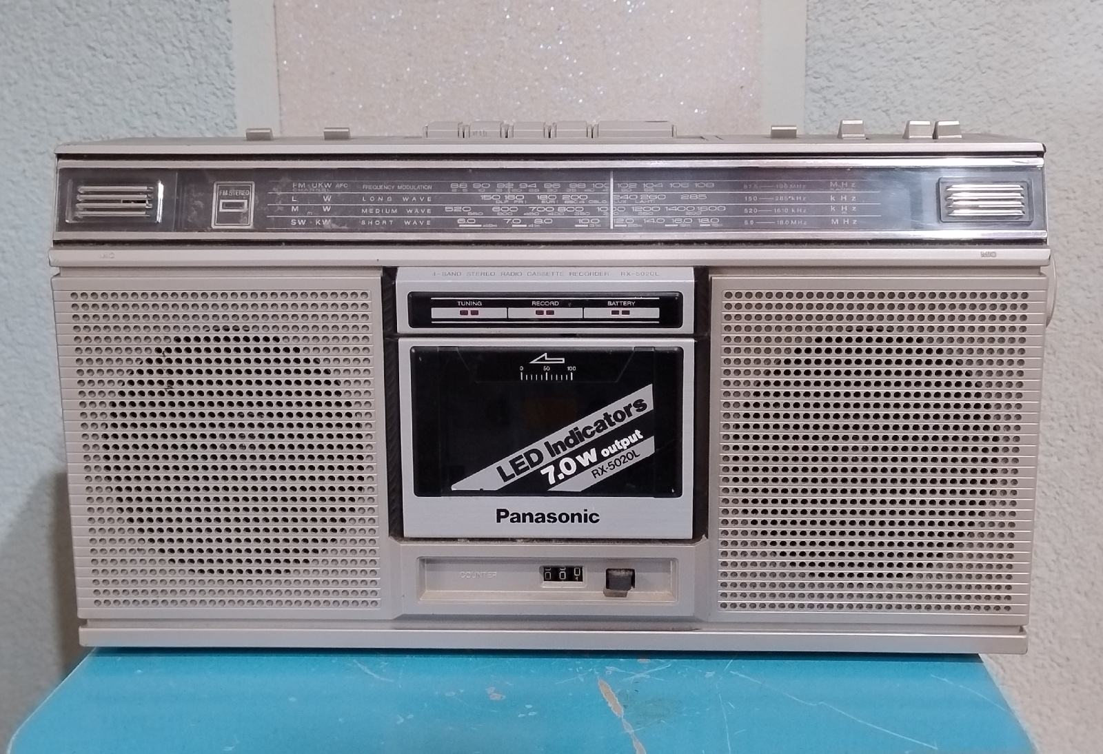 Vintage radio-kasetofon Panasonic RX-5020 LS