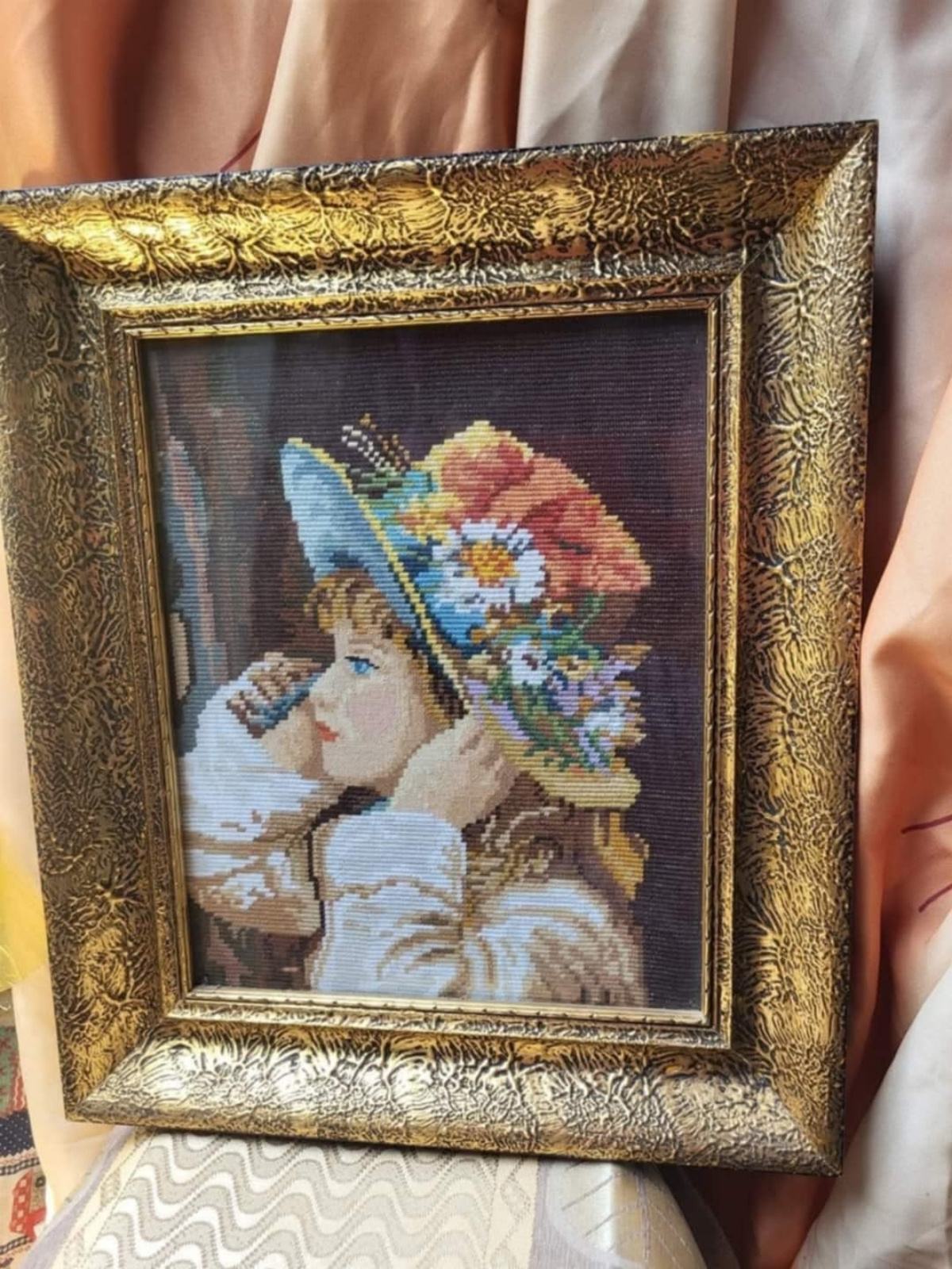 Wiehler goblen Djevojčica sa šeširom