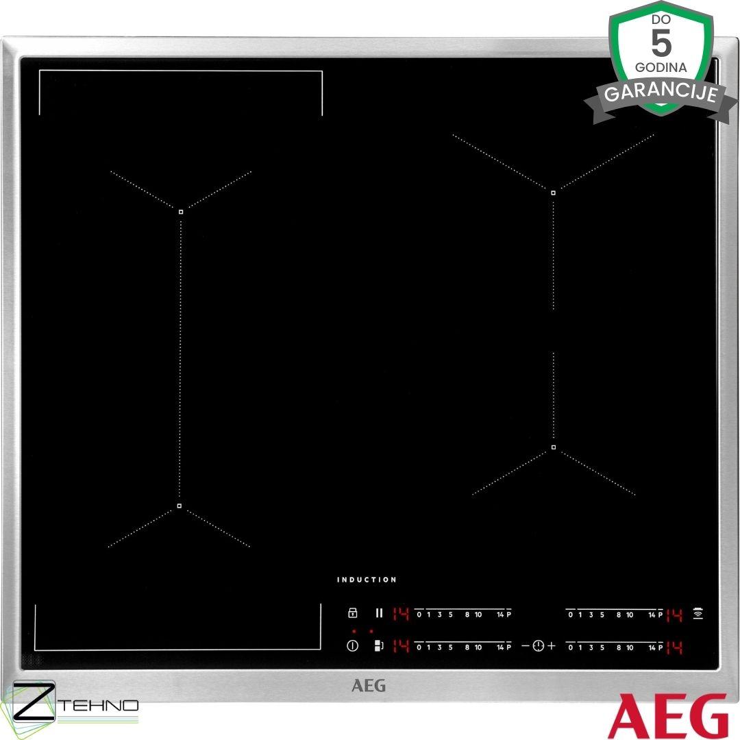 Ploča AEG, indukcija, 60 cm, H2H, INOX okvir, jamstvo (Z Tehno)