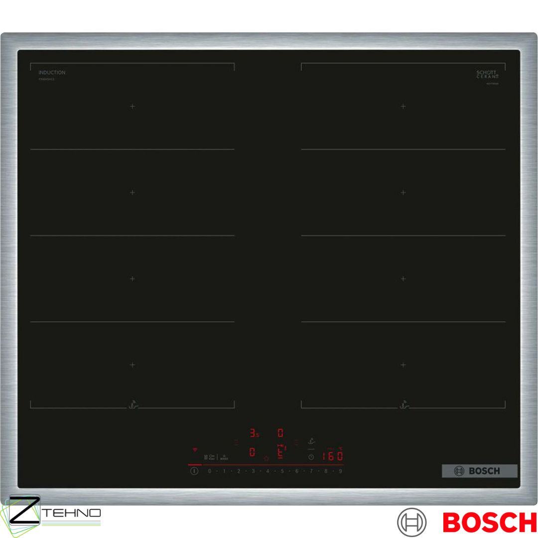 Ploča Bosch, indukcija, 60 cm, proširenje, INOX rub, jamstvo (Z Tehno)