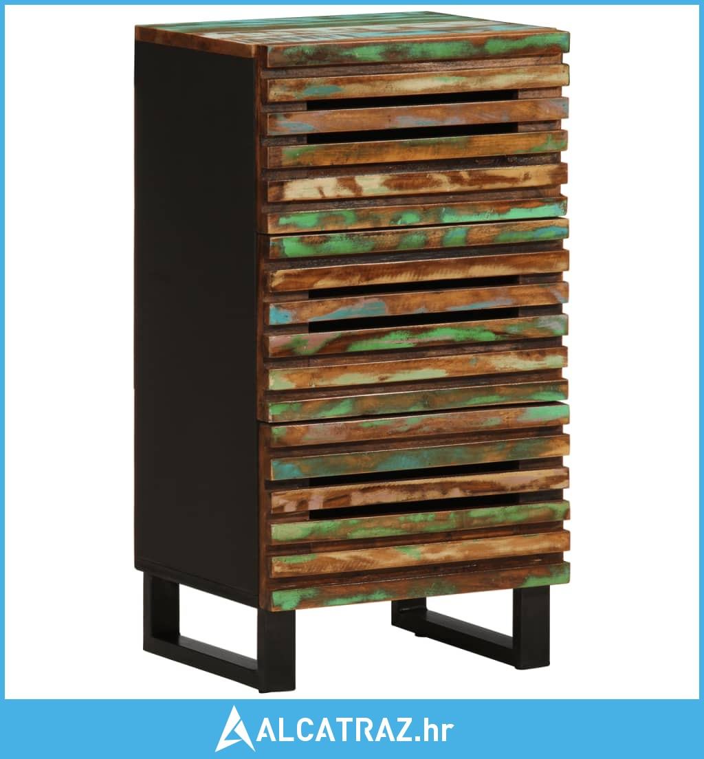 Komoda 40 x 34 x 75 cm od masivnog drva bagrema - NOVO