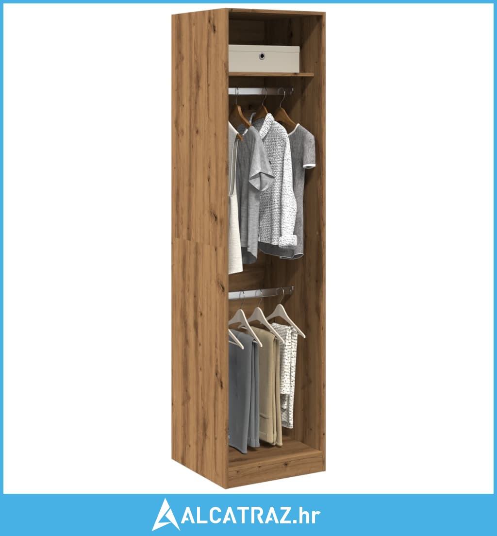 Ormar boja artisian hrast 50x50x200 cm konstruirano drvo - NOVO