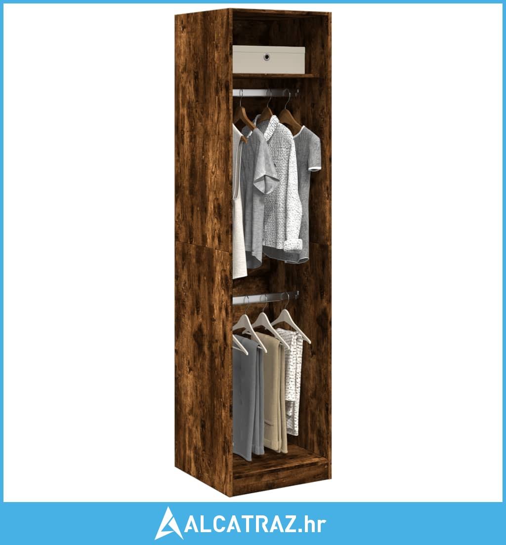 Ormar boja dimljenog hrasta 50x50x200 cm od konstruiranog drva - NOVO