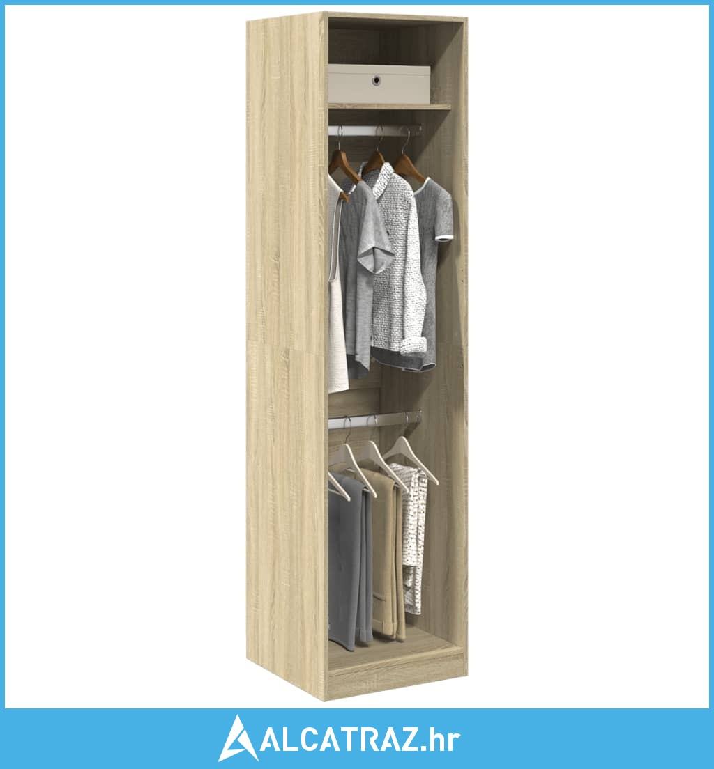 Ormar boja hrasta sonome 50 x 50 x 200 cm od konstruiranog drva - NOVO