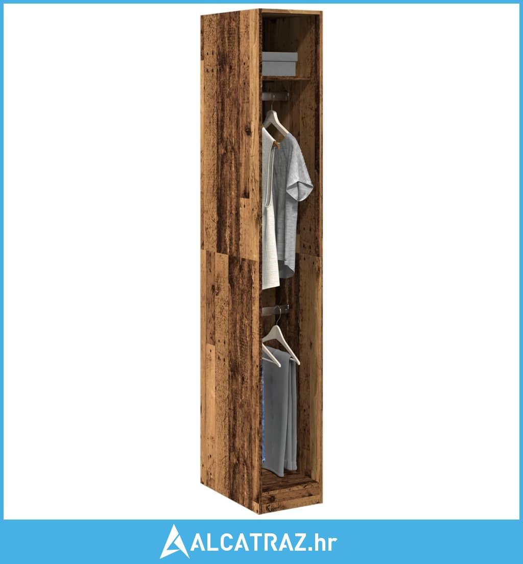 Ormar boja staro drvo 30 x 50 x 200 cm od konstruiranog drva - NOVO