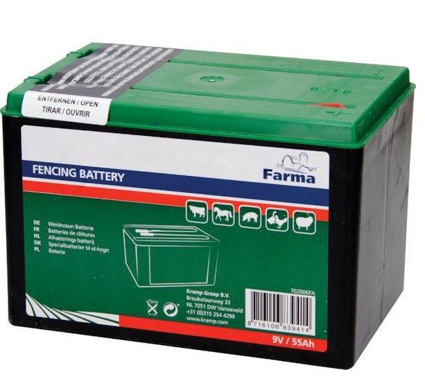 Akumulator Farma 9V 55AH