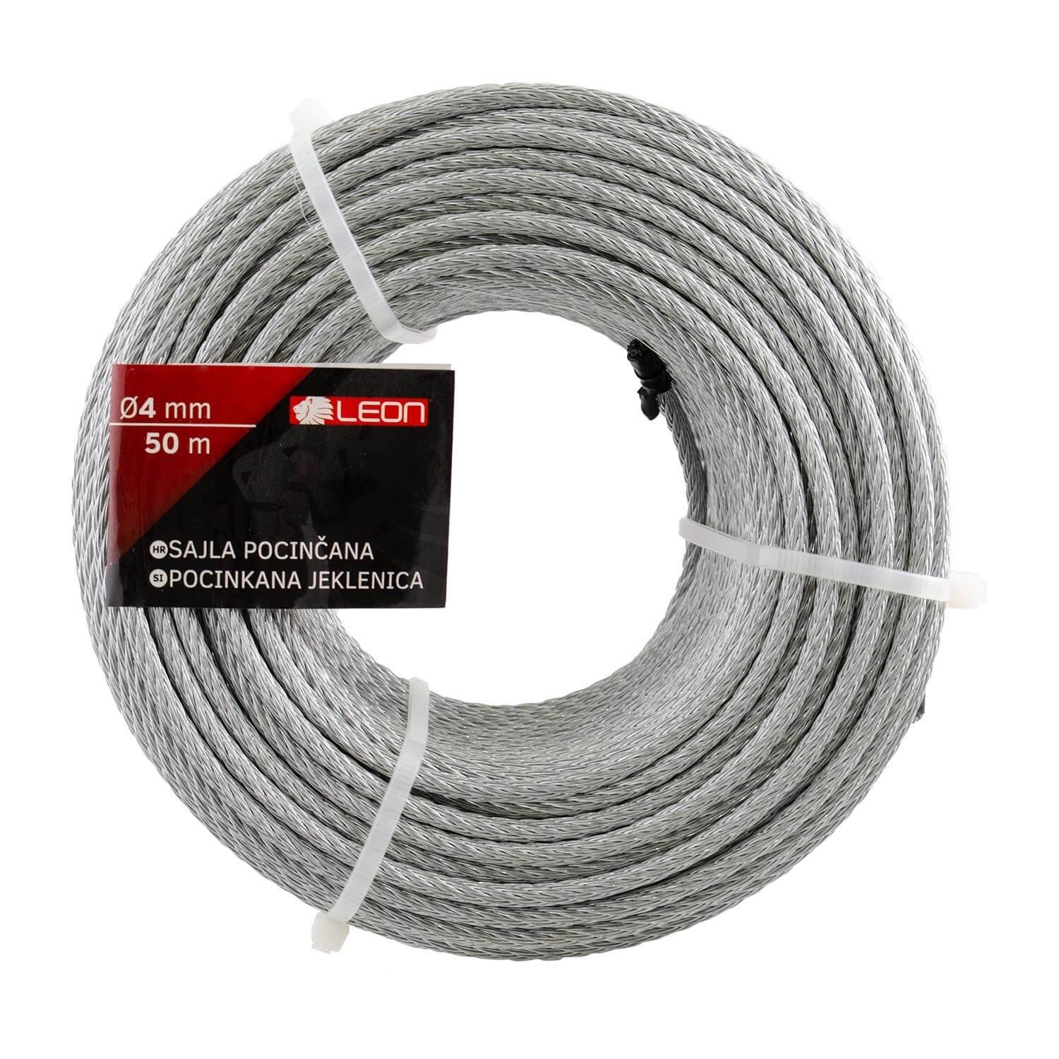 Sajla pocinčana 6mm x 10m