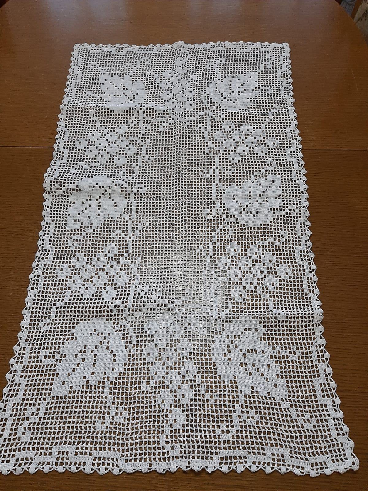 Heklani stoljnak 92x 50cm