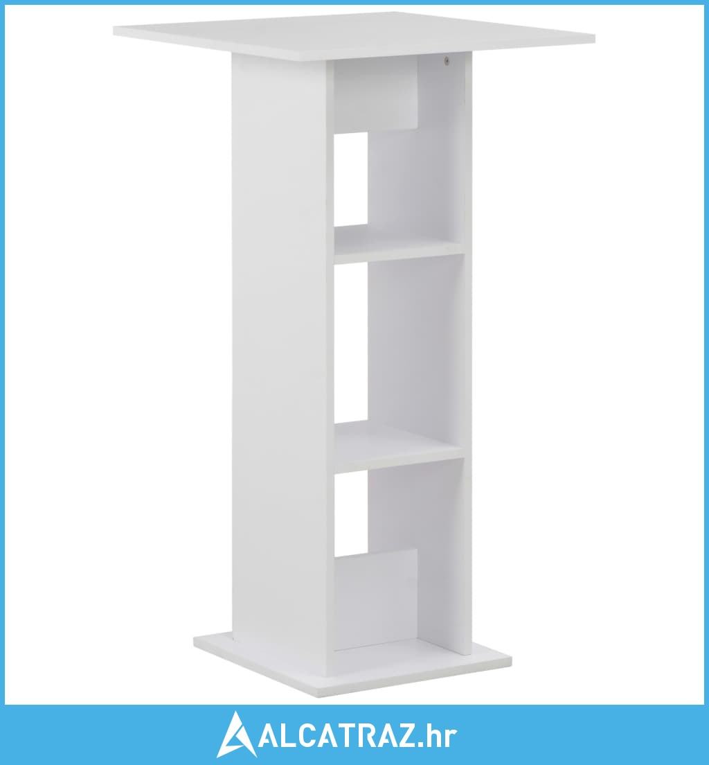 Barski stol bijeli 60 x 60 x 110 cm - NOVO
