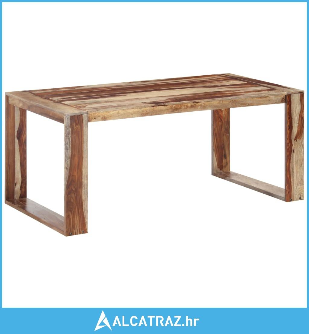 Blagovaonski stol 180 x 90 x 76 cm od masivnog drva - NOVO