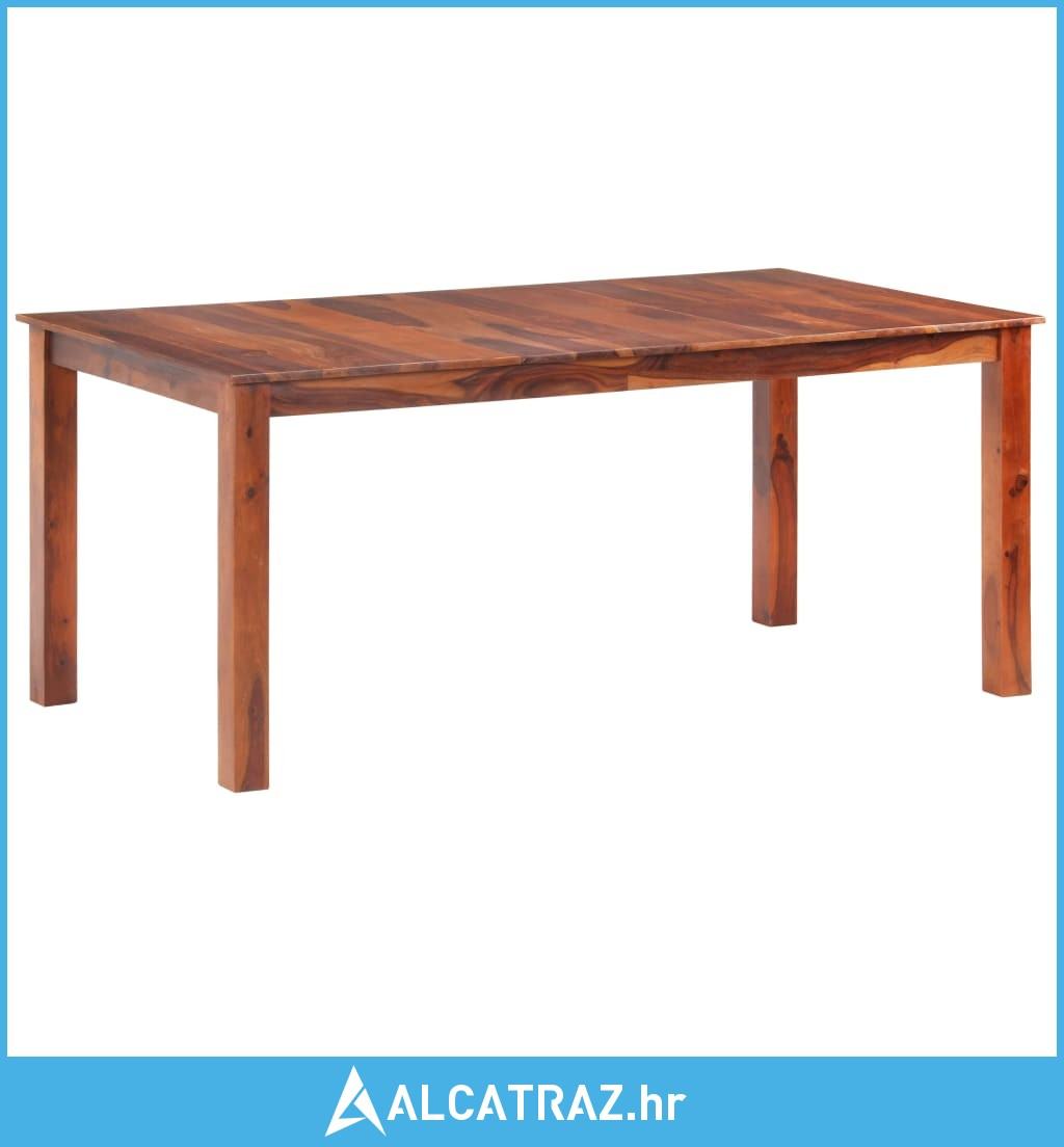 Blagovaonski stol 180 x 90 x 76 cm od masivnog drva - NOVO