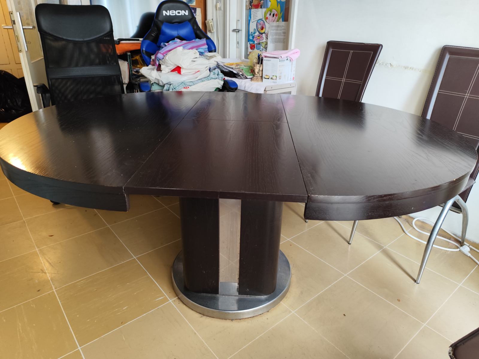 Okrugli (ovalni) stol - puno drvo