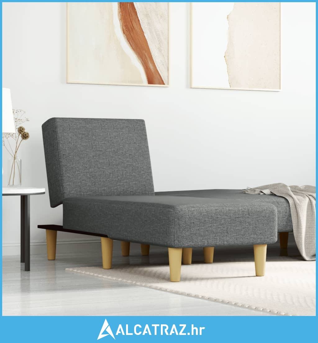 Počivaljka tamnosiva od tkanine - NOVO