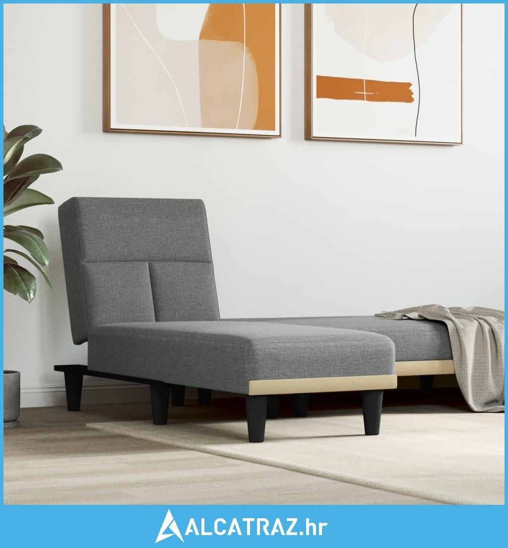 Počivaljka tamnosiva od tkanine - NOVO