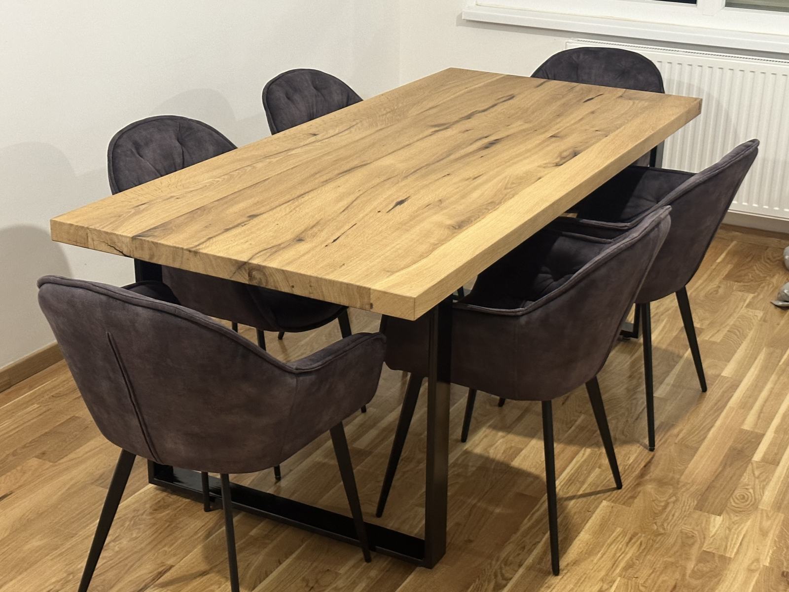 PLOČA ZA STOL DIMENZIJA 160x80x4cm MASIV STARI HRAST KVALITETA