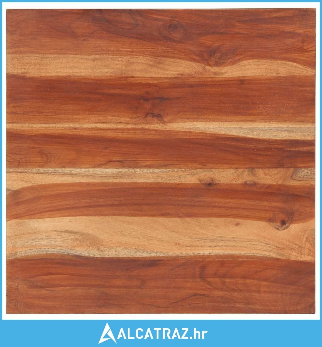 Stolna ploča od masivnog drva bagrema 25 - 27 mm 60 x 60 cm - NOVO