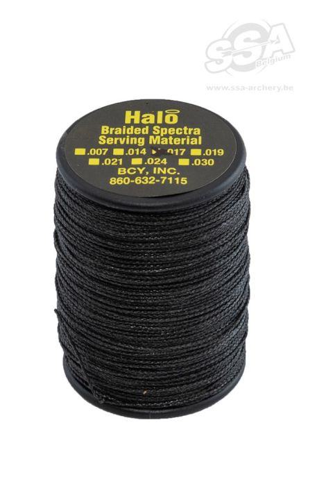 BCY BCY Braided Halo Dia .030 Jig Black Serving Material