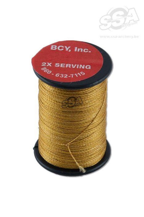 BCY Serving Material 2X Dia .015 Jig Gold