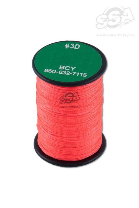 BCY Serving Material *3D Dia .016 Jig Electric Red