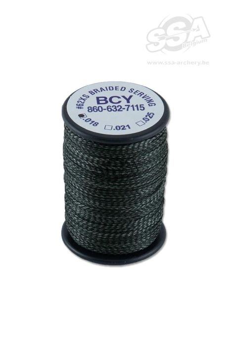 BCY Serving Material Braided *62Xs Dia .018 Jig Od Green