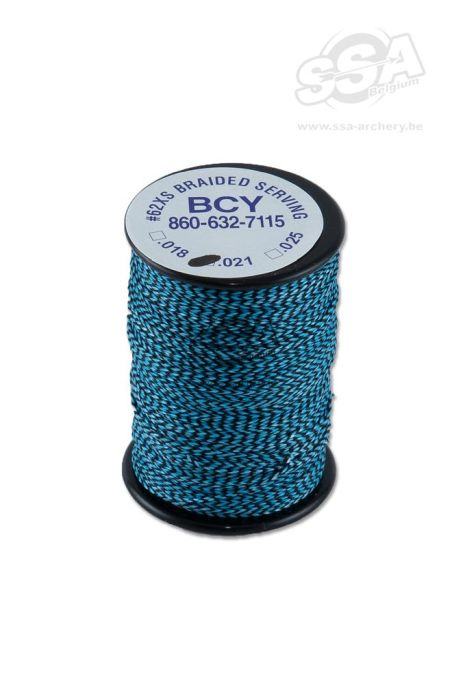BCY Serving Material Braided *62Xs Dia .021 Jig Electric Blue