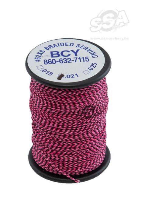 BCY Serving Material Braided *62Xs Dia .021 Jig Pink