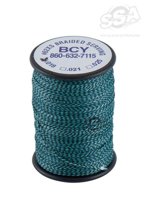 BCY Serving Material Braided *62Xs Dia .021 Jig Teal