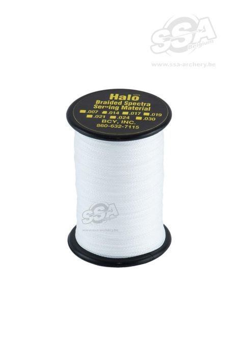 BCY Serving Material Braided Halo Dia .014 Jig White