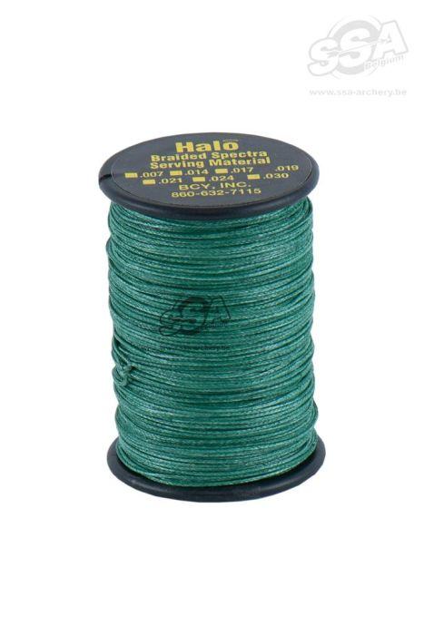 BCY Serving Material Braided Halo Dia .019 Jig Green